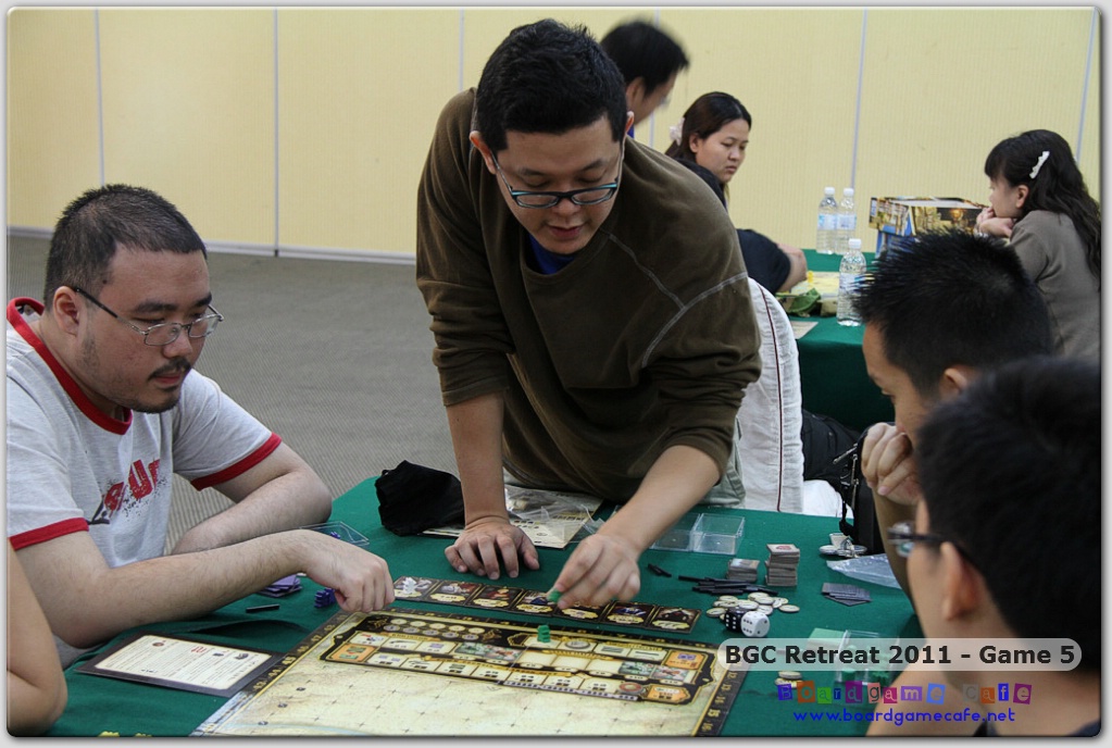 BGC Boardgame Retreat 2011 – Day Two (Game Five) – Boardgamecafe.net