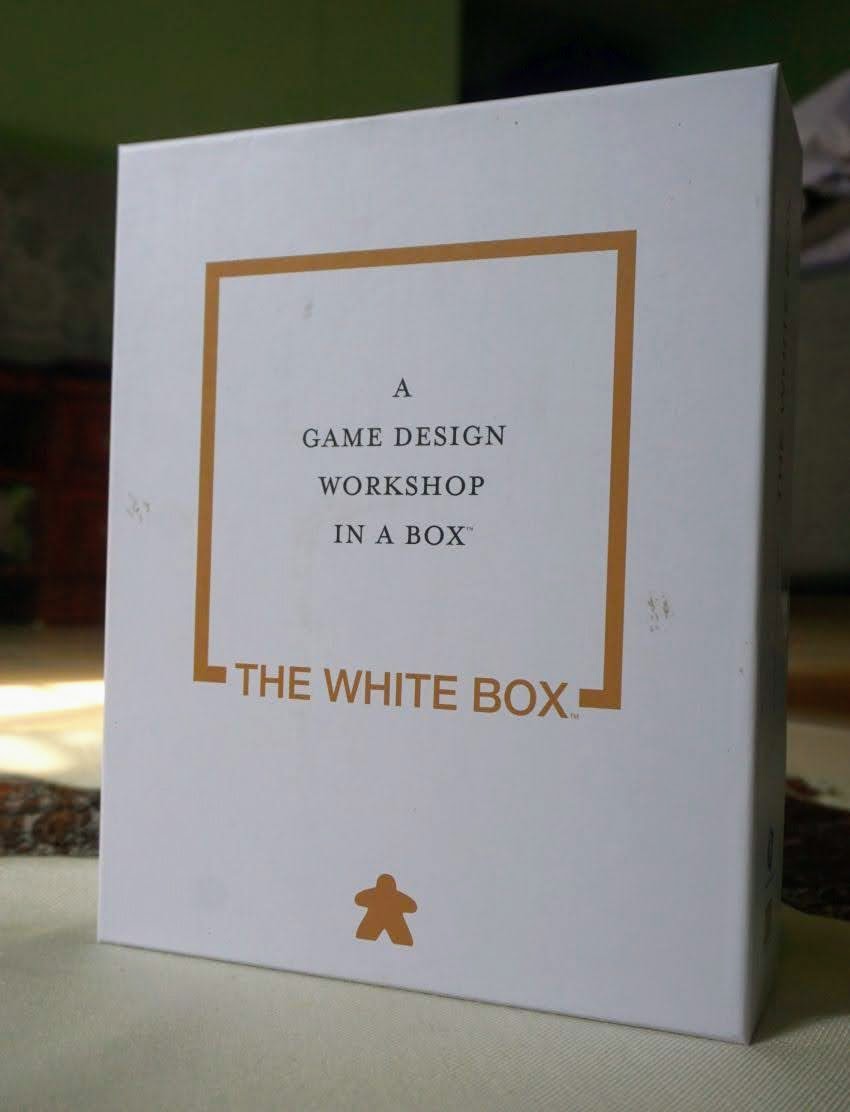 The White Box – game design toolkit – Boardgamecafe.net